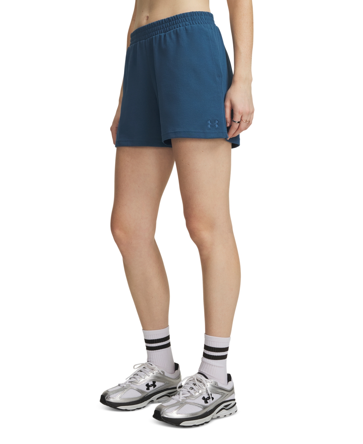 Click here for Under Armour Womens Sports Style Shorts - Wham Blu... prices