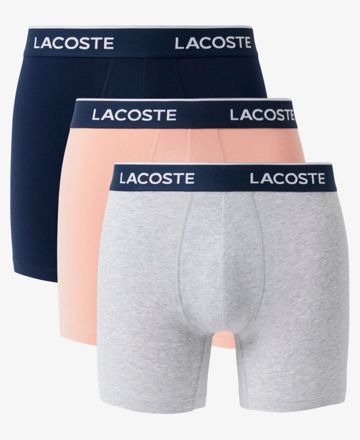 Click here for Lacoste Mens 3-Pack. Regular-Fit Logo Waistband 5... prices