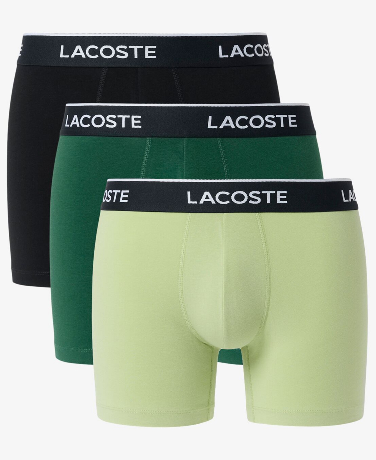 Click here for Lacoste Mens 3-Pack. Regular-Fit Logo Waistband 5... prices