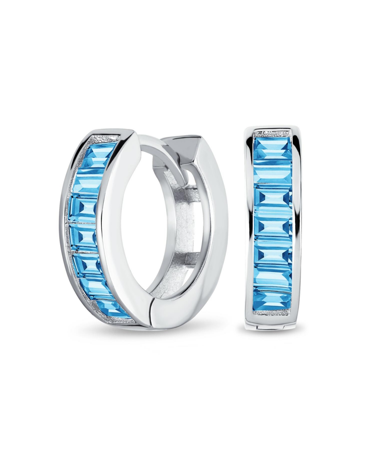 Click here for Bling Jewelry Clear Cubic Zirconia Baguette Cut Cz... prices