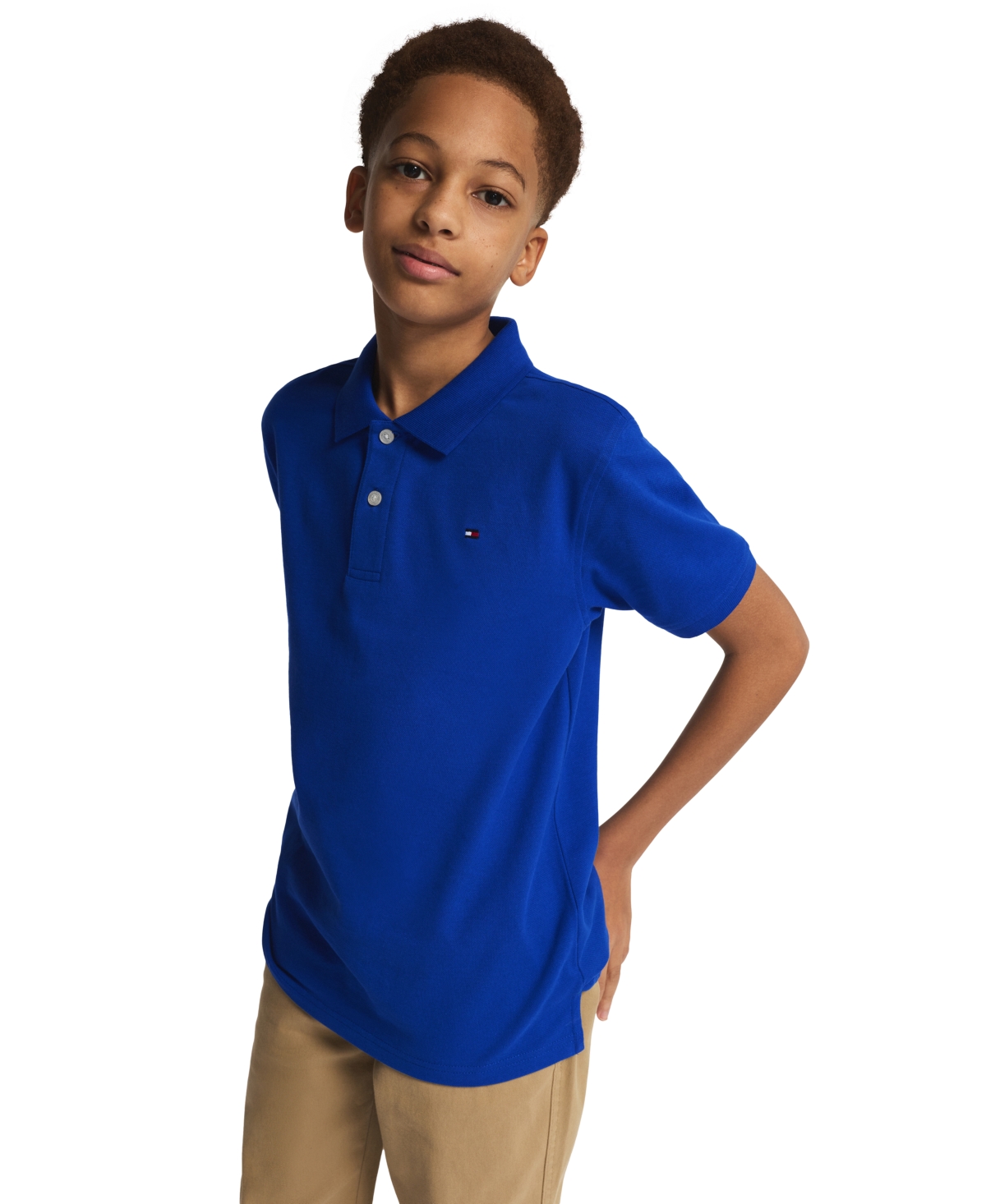 Click here for Tommy Hilfiger Boys 8-20 Stretch Ivy Polo Shirt -... prices
