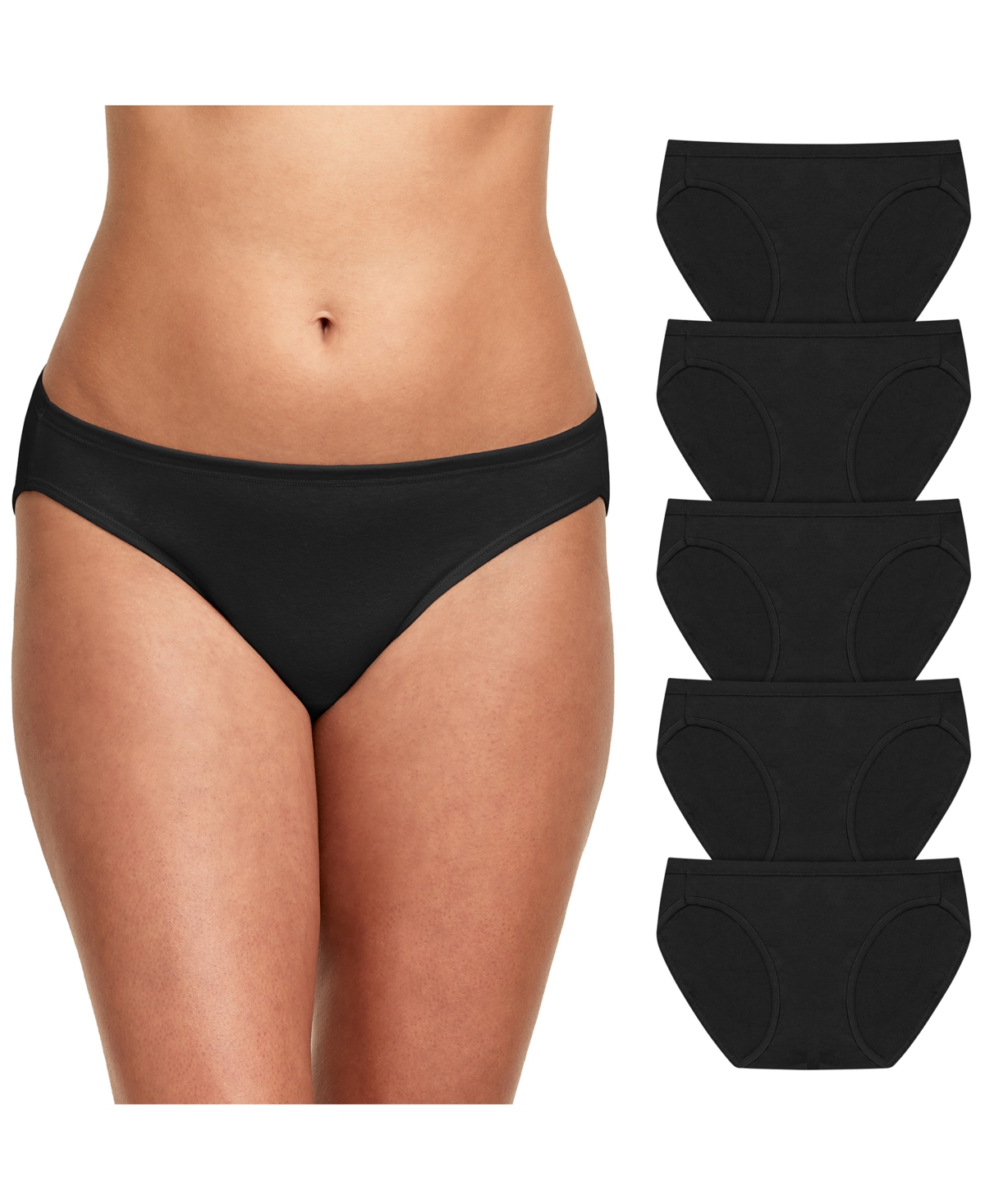 Click here for Hanes Womens 5-Pk. Ultimate ComfortSoft Bikini Und... prices