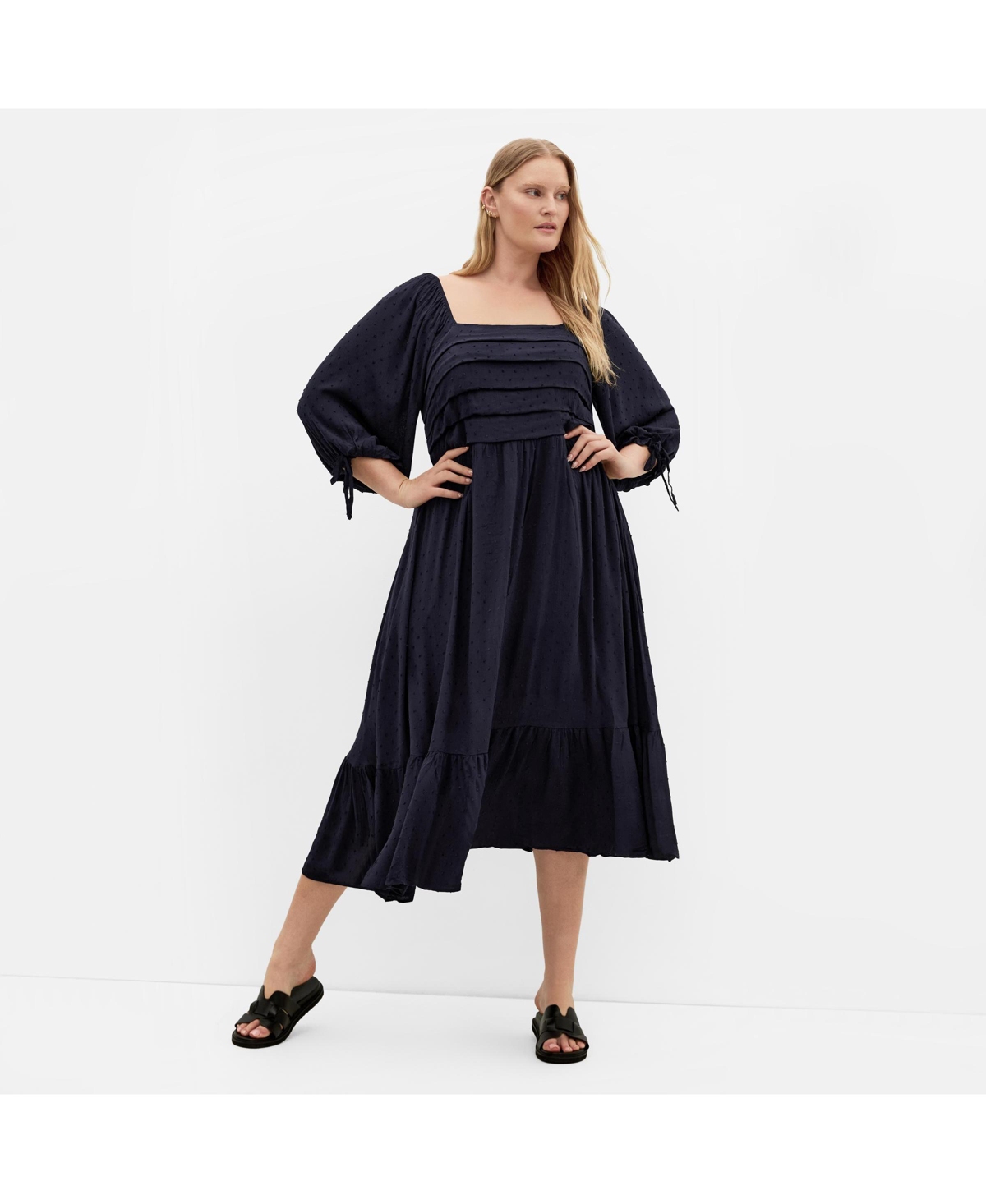 Click here for City Chic Womens Ally Dress - Dark blue prices