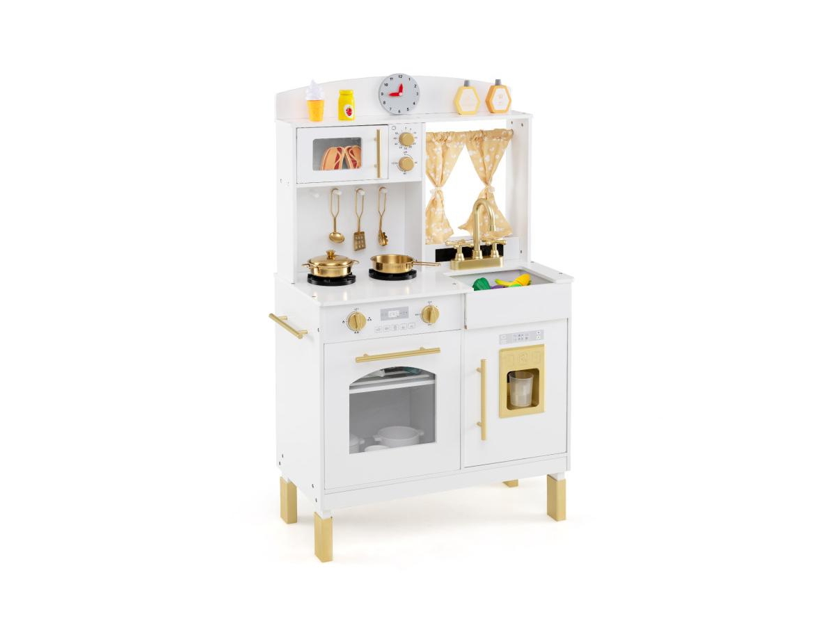 Click here for Slickblue Kids Wooden Chef Pretend Play Kitchen wi... prices
