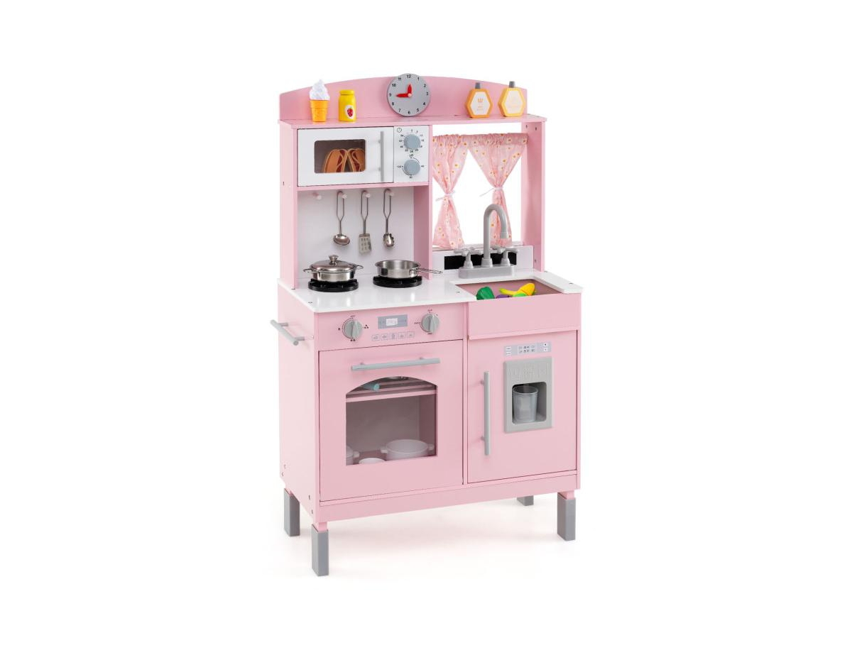 Click here for Slickblue Kids Wooden Chef Pretend Play Kitchen wi... prices