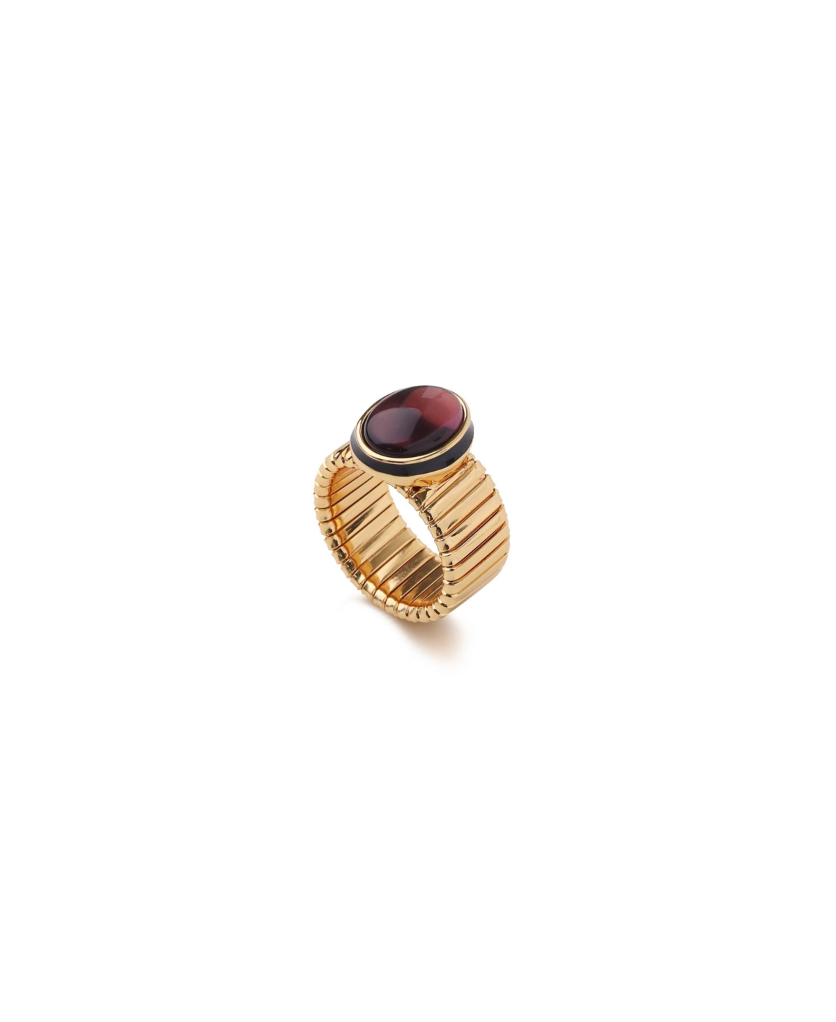 Click here for Retro Chic Gladiator Legacy Ring - Gold  red prices