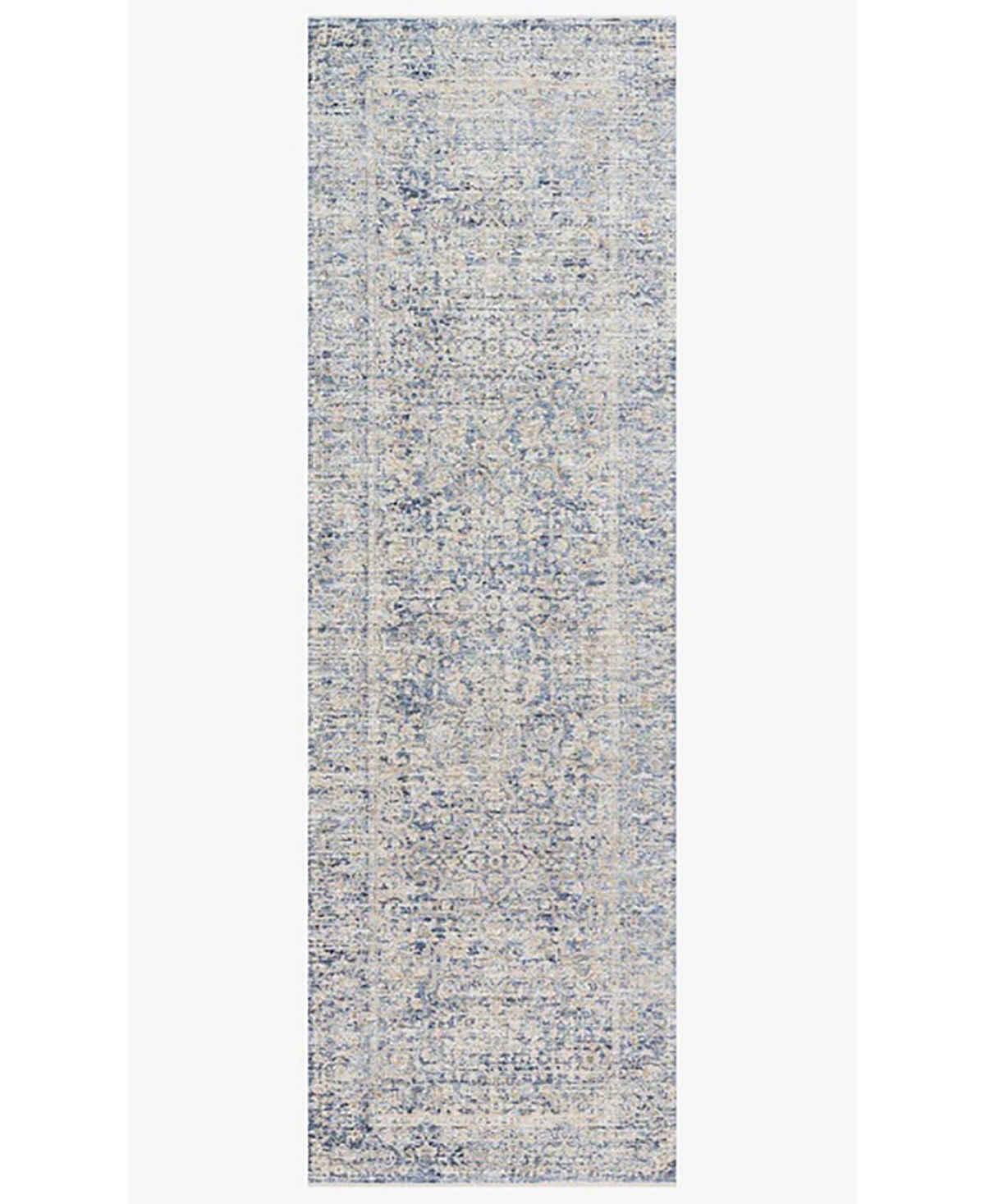 Click here for Loloi Pandora Pan-01 26 x 8 Runner Area Rug - Blue... prices