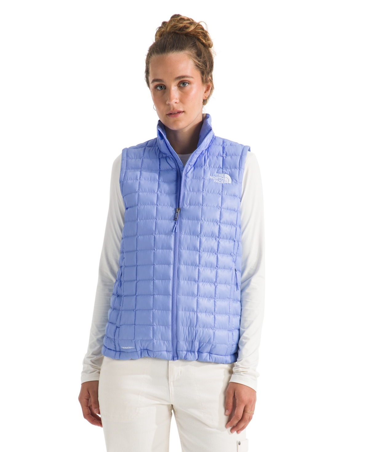 Click here for The North Face Womens Thermoball Quilted Vest - Pe... prices