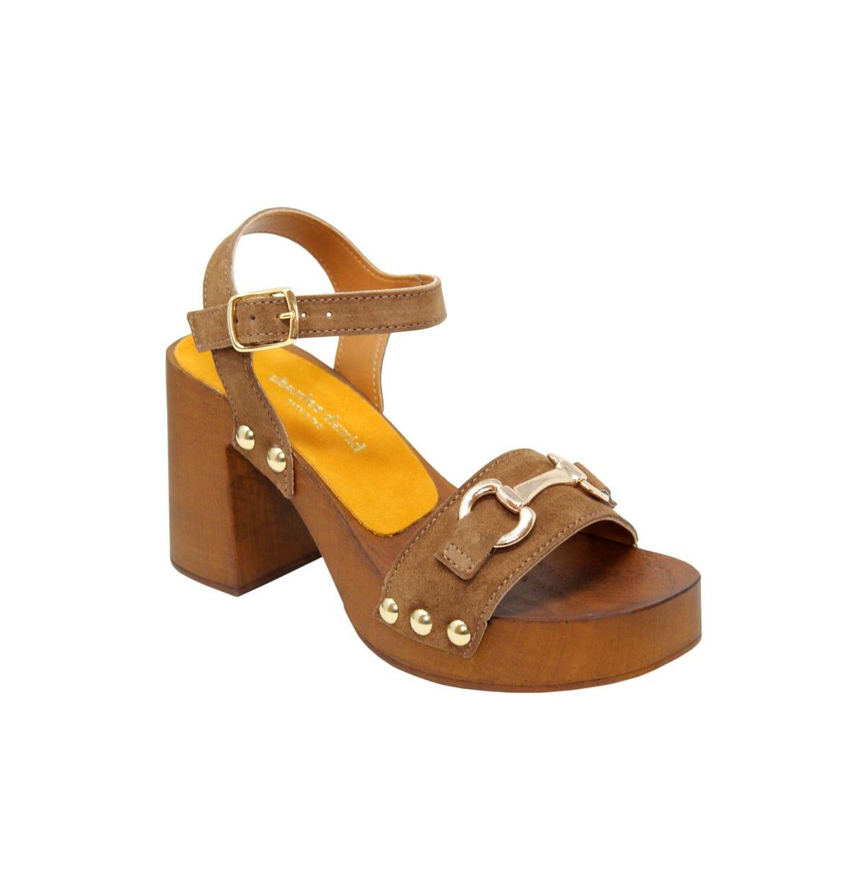 Click here for Charles David Exposed Womens Wood Platform Wedge S... prices