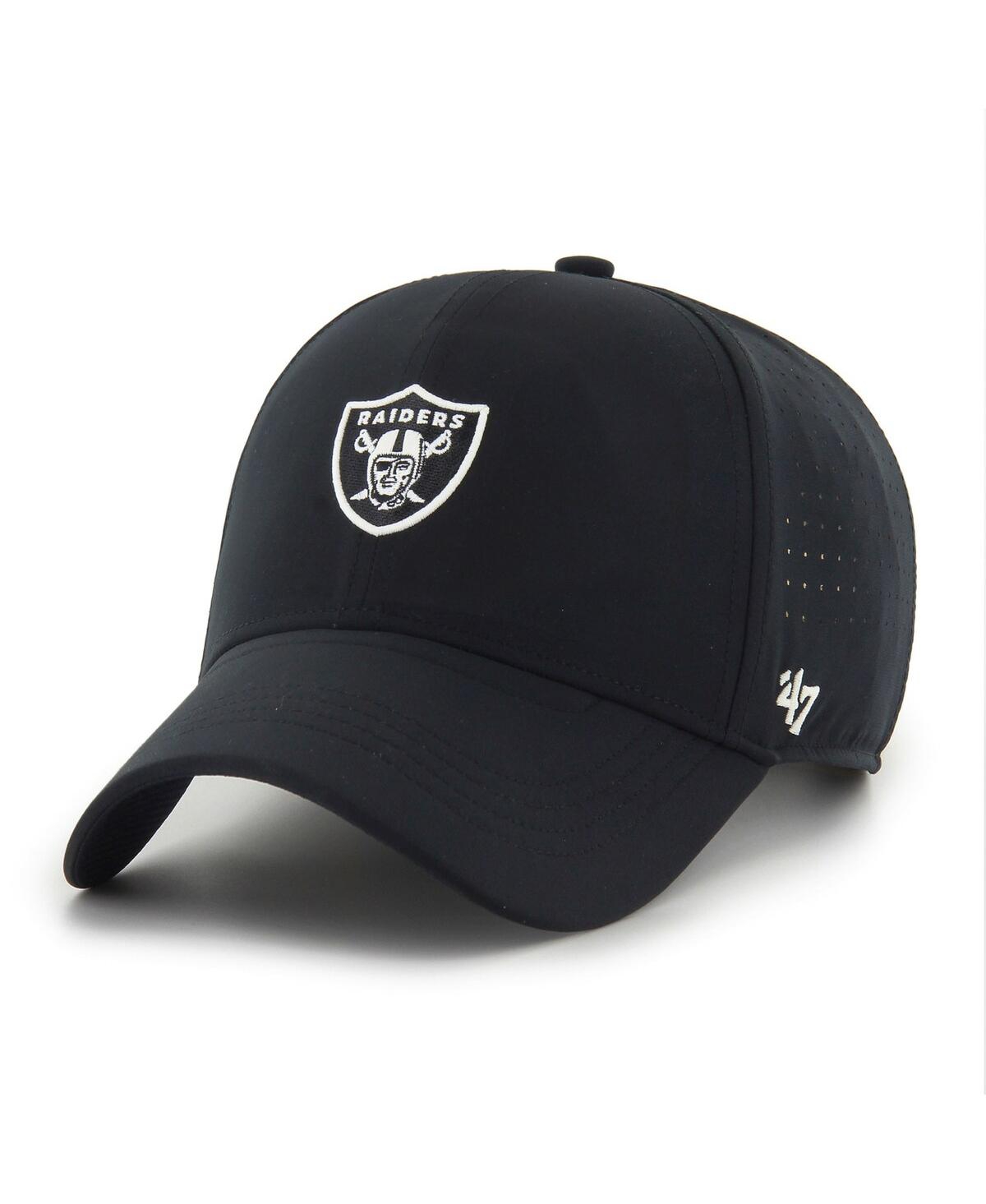 Click here for 47 Brand Mens Black Las Vegas Raiders Vent Mvp Adj... prices