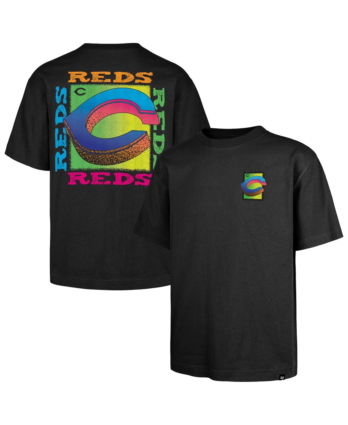 Click here for 47 Brand Mens Black Cincinnati Reds Sundale Founda... prices