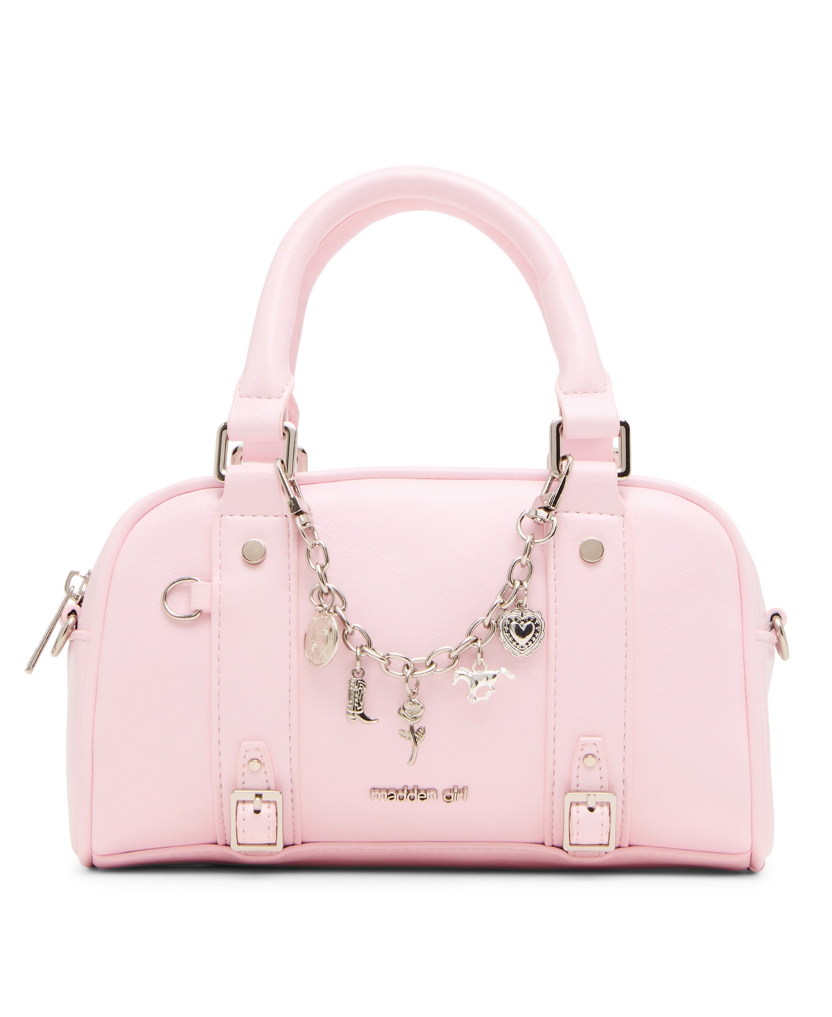 Click here for Madden Girl Leahh Top Handle Bag - Pink prices