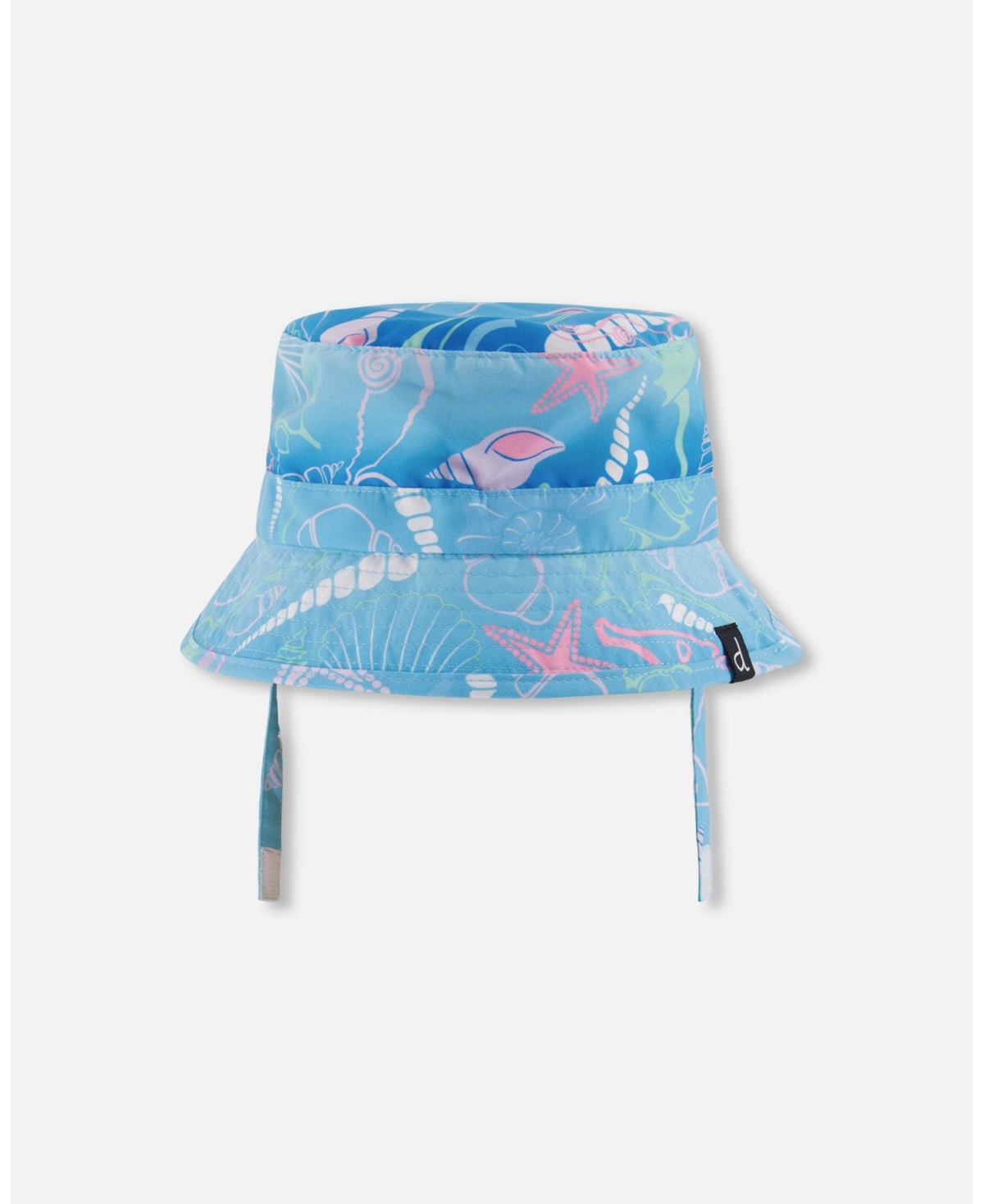 Click here for Deux par Deux Toddler Beach Hat Shell Print - Blue... prices