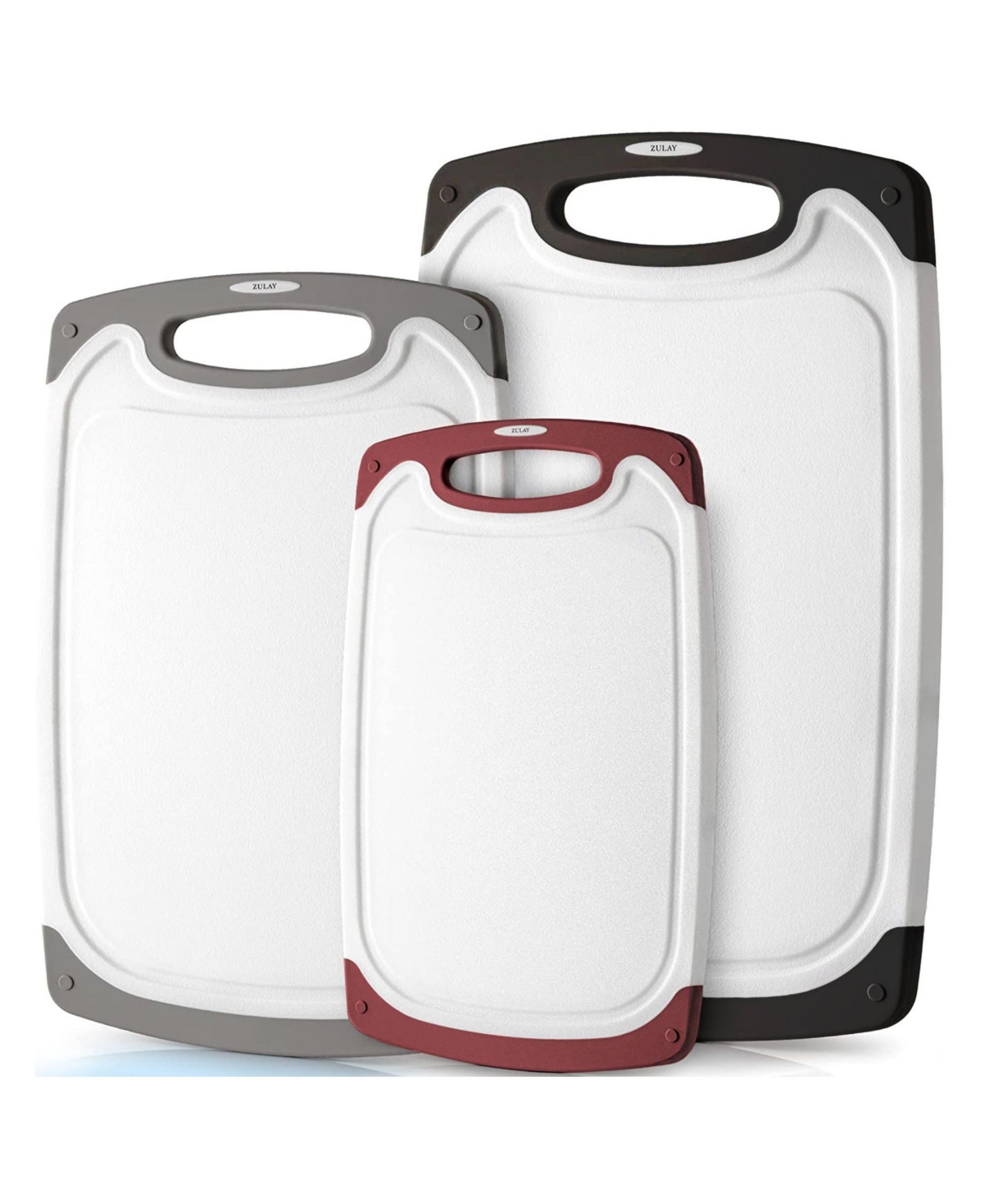 Click here for 3 Piece Set Non Slip Kitchen Cutting Board With Ju... prices