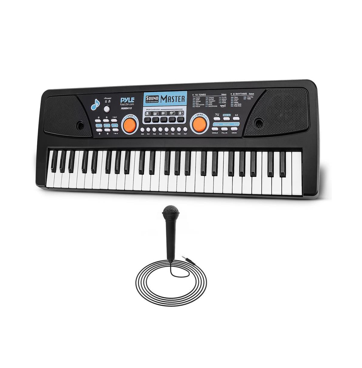 Click here for Portable Piano Keyboard & Microphone - Black prices
