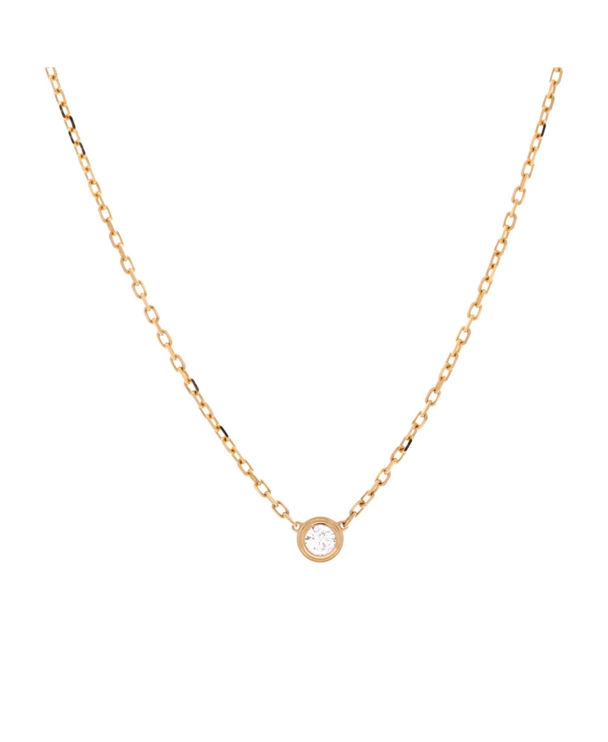 Click here for Pre-Owned Cartier DAmour Pendant Necklace - 18k ye... prices
