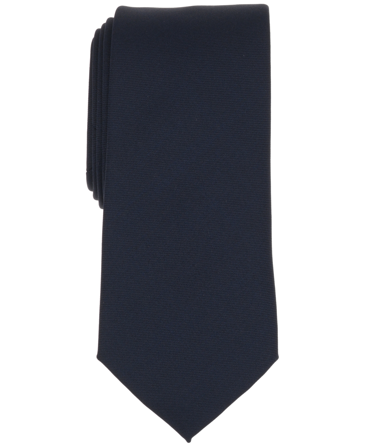 Click here for Penguin Mens Bricker Solid Skinny Tie - Navy prices