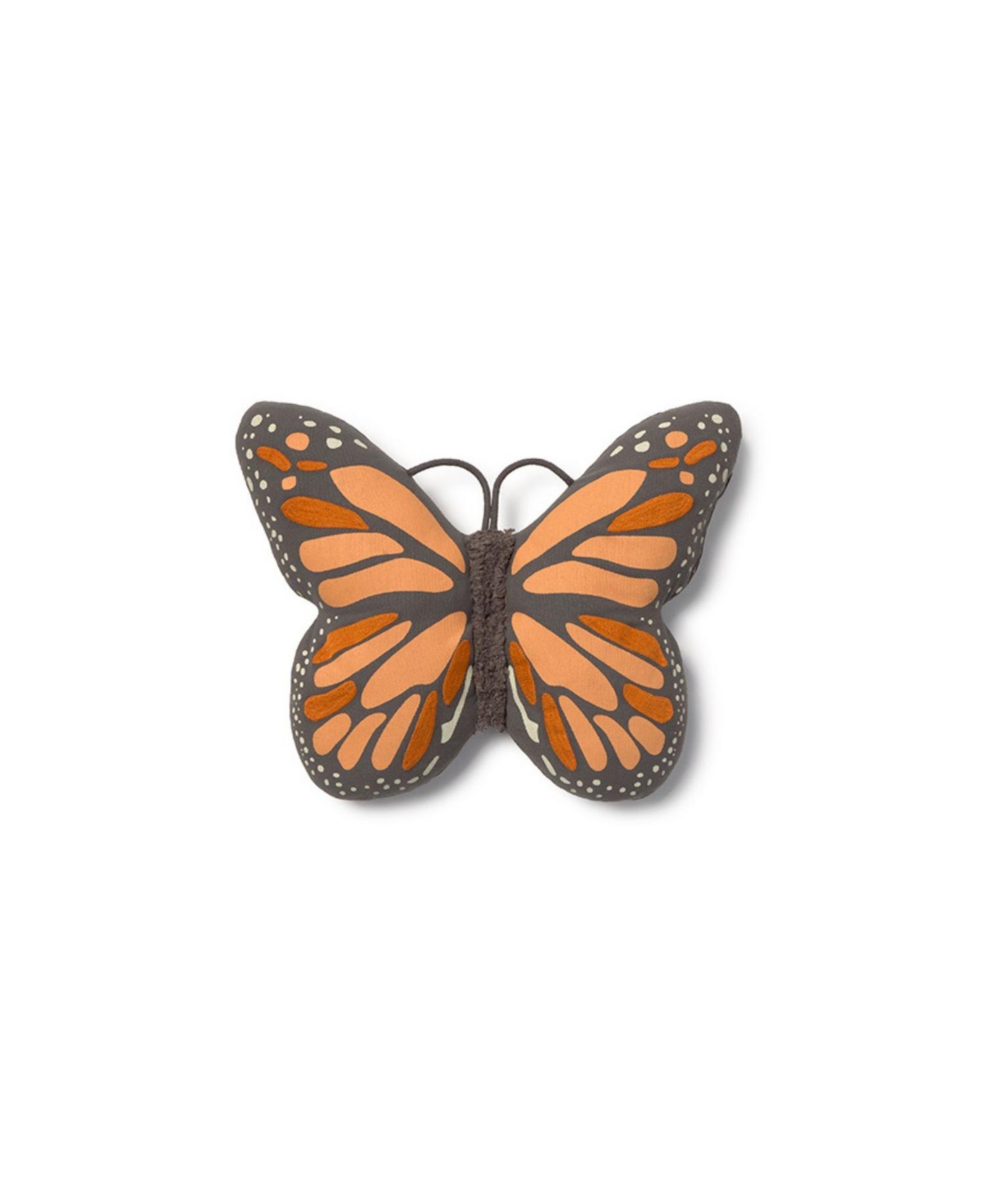 Click here for Lorena Canals Cushion Butterfly - Dark grey  natur... prices