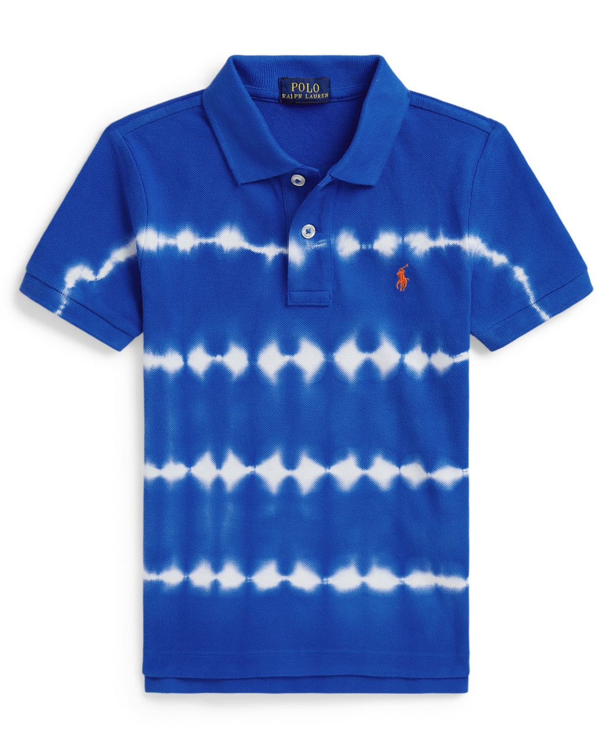 Click here for Polo Ralph Lauren Boys 2-7 Tie-Dye Cotton Mesh Pol... prices