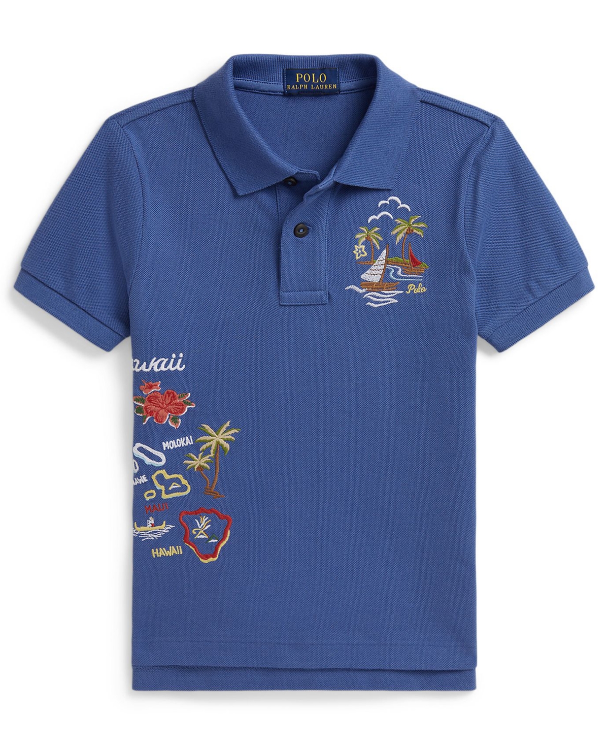 Click here for Polo Ralph Lauren Boys 2-7 Embroidered Cotton Mesh... prices