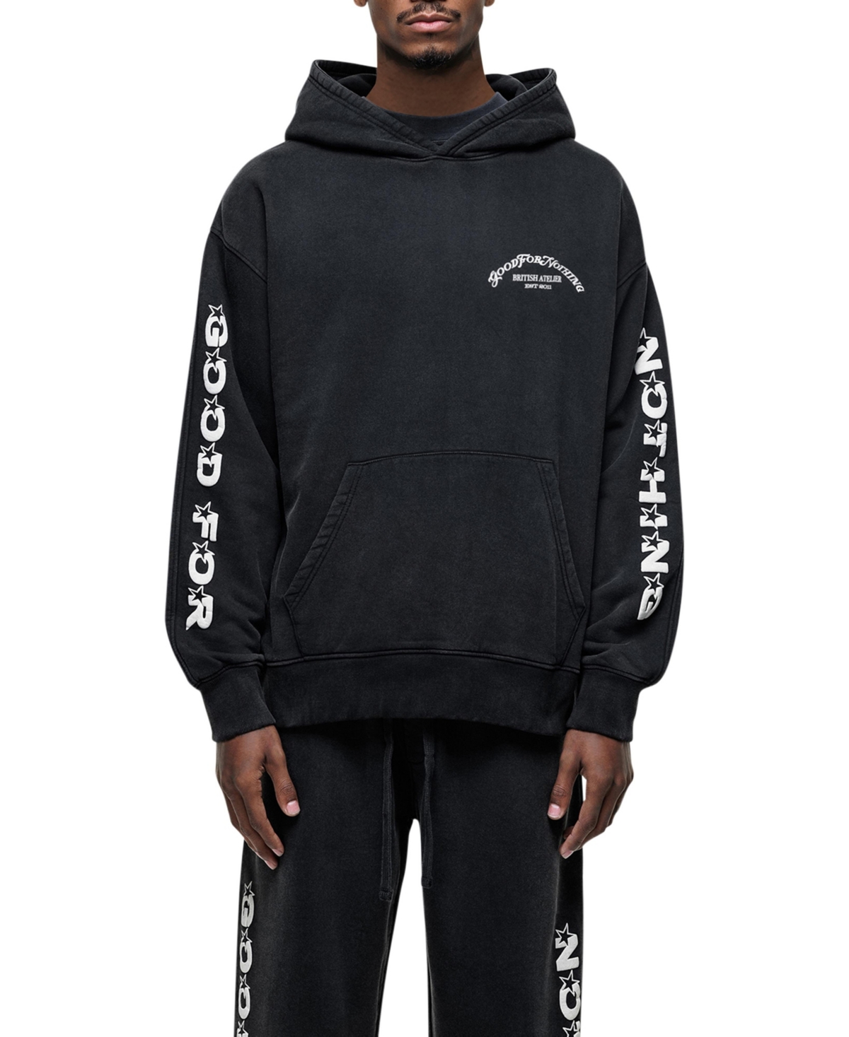 Click here for Good For Nothing Mens Liberty Washed Zip Hoodie -... prices