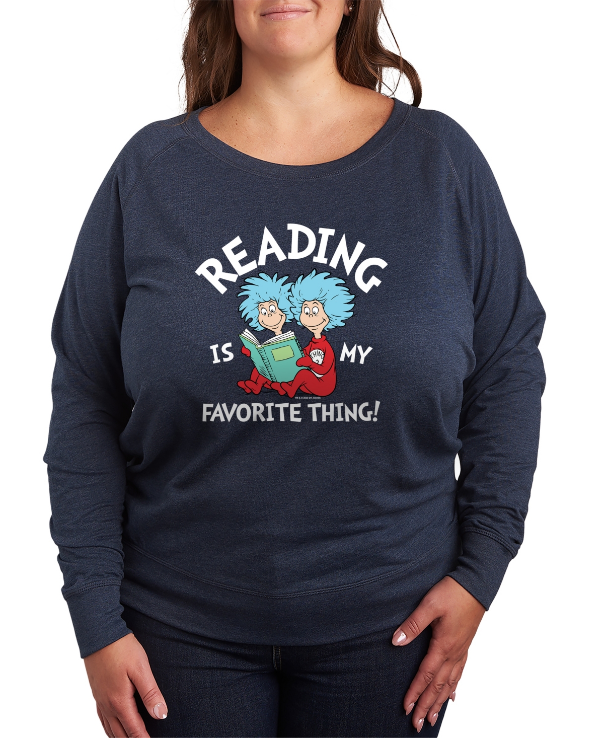 Click here for Hybrid Apparel Plus Size Dr. Seuss Reading Is My F... prices