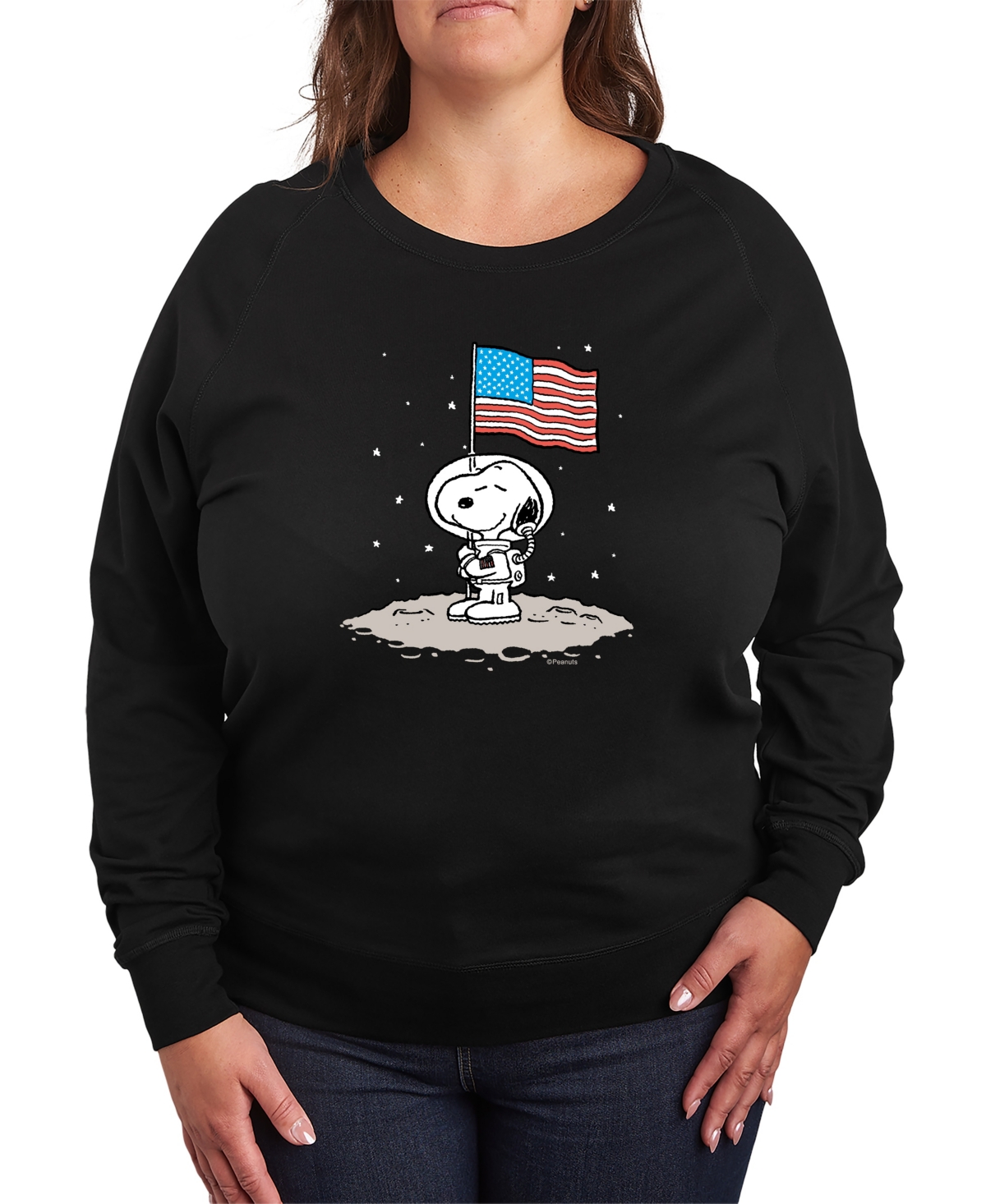 Click here for Hybrid Apparel Plus Size Peanuts Snoopy Astronaut... prices