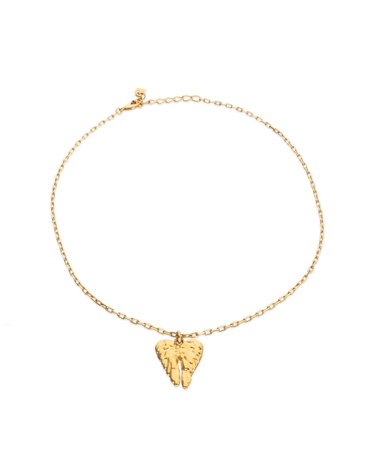 Click here for UNOde50 Metal alloy short necklace pleated in gold... prices