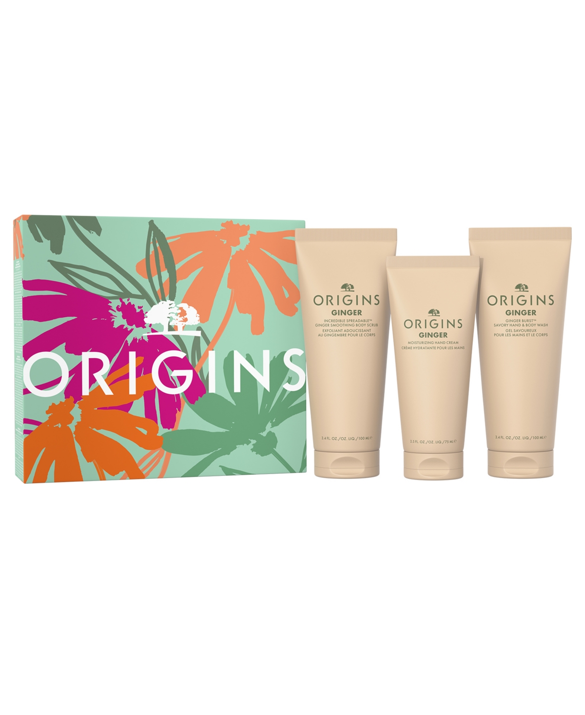 Click here for Origins 3-Pc. Ginger Bath and Body Set prices