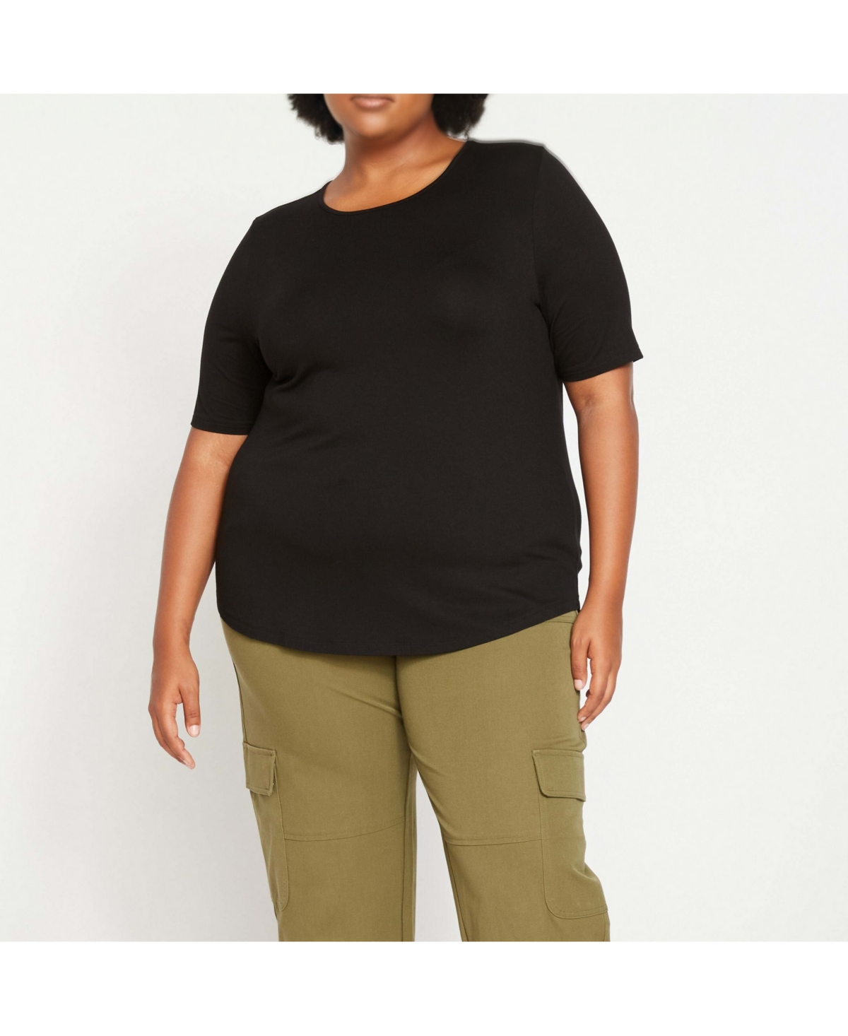 Click here for Universal Standard Womens Lily Liquid Jersey Crew... prices