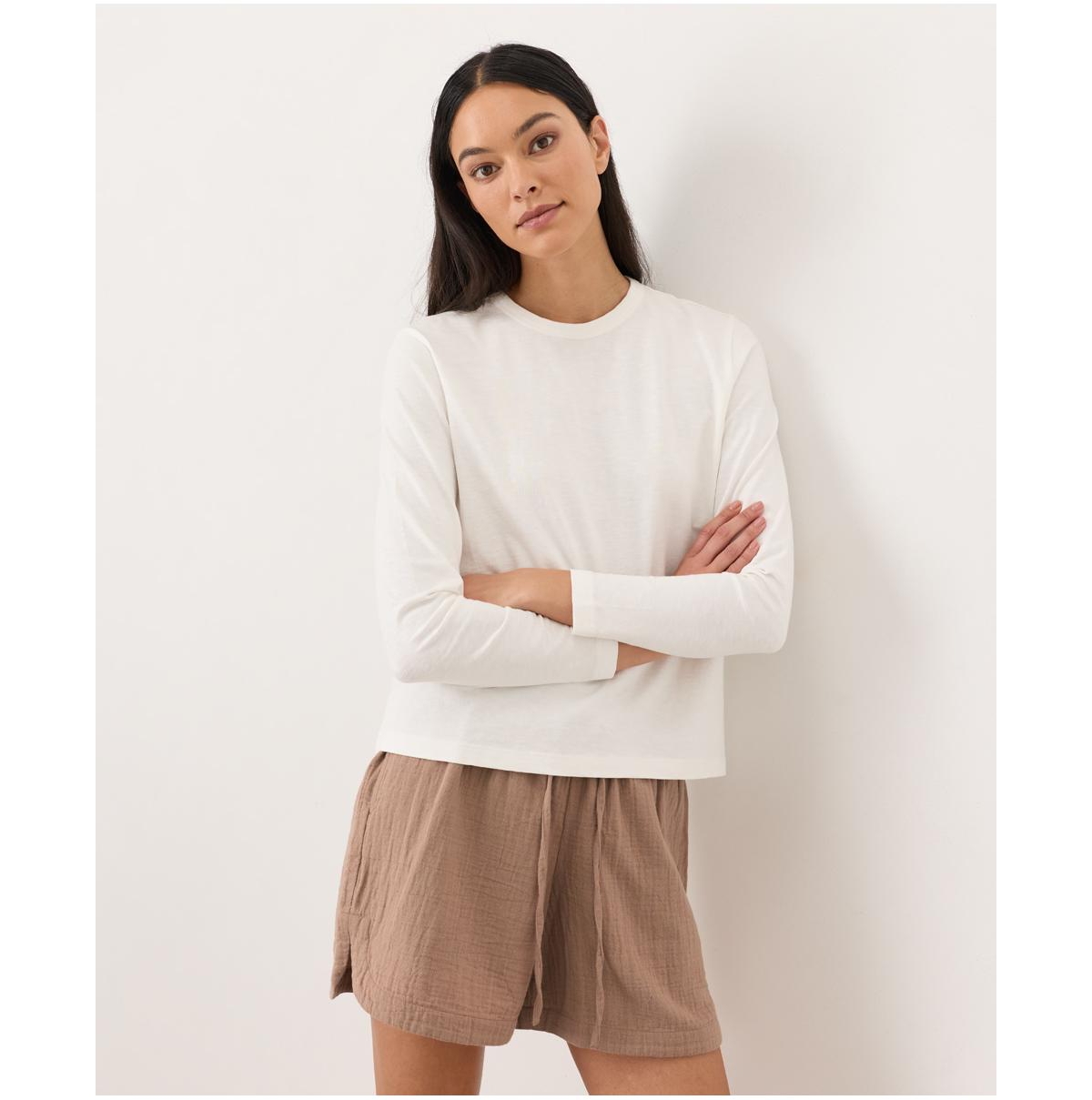 Click here for Pact Womens Cotton Slub Organic Long Sleeve Tee -... prices