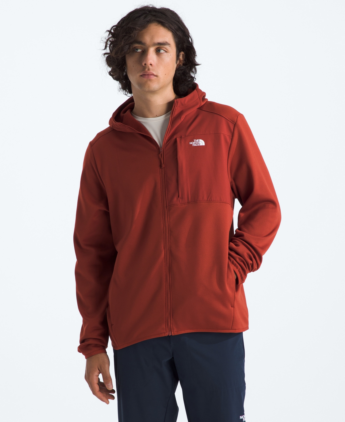 Click here for The North Face Mens Performance Fleece Full-Zip Ho... prices