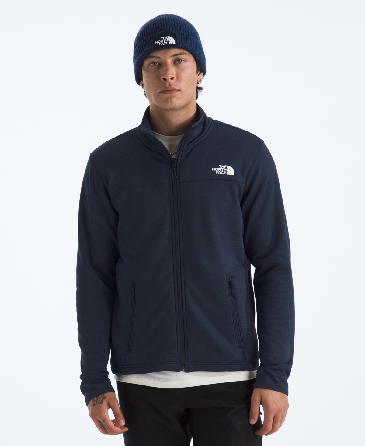 Click here for The North Face Mens Cedar Trail Grid Full-Zip Jack... prices