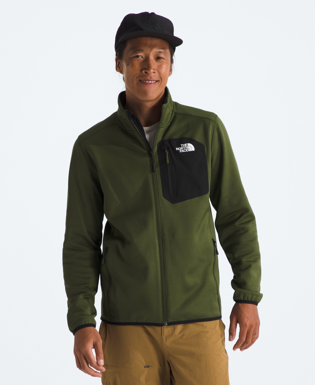 Click here for The North Face Mens Crest Regular-Fit Full-Zip Jac... prices