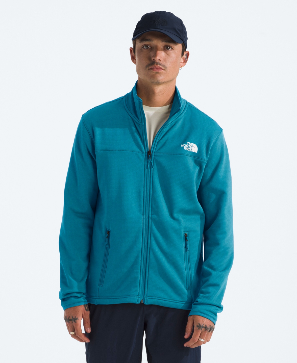 Click here for The North Face Mens Cedar Trail Grid Full-Zip Jack... prices