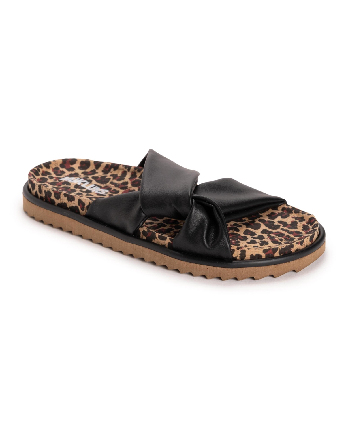 Click here for Muk Luks Womens Jazmine Sandal - Black prices