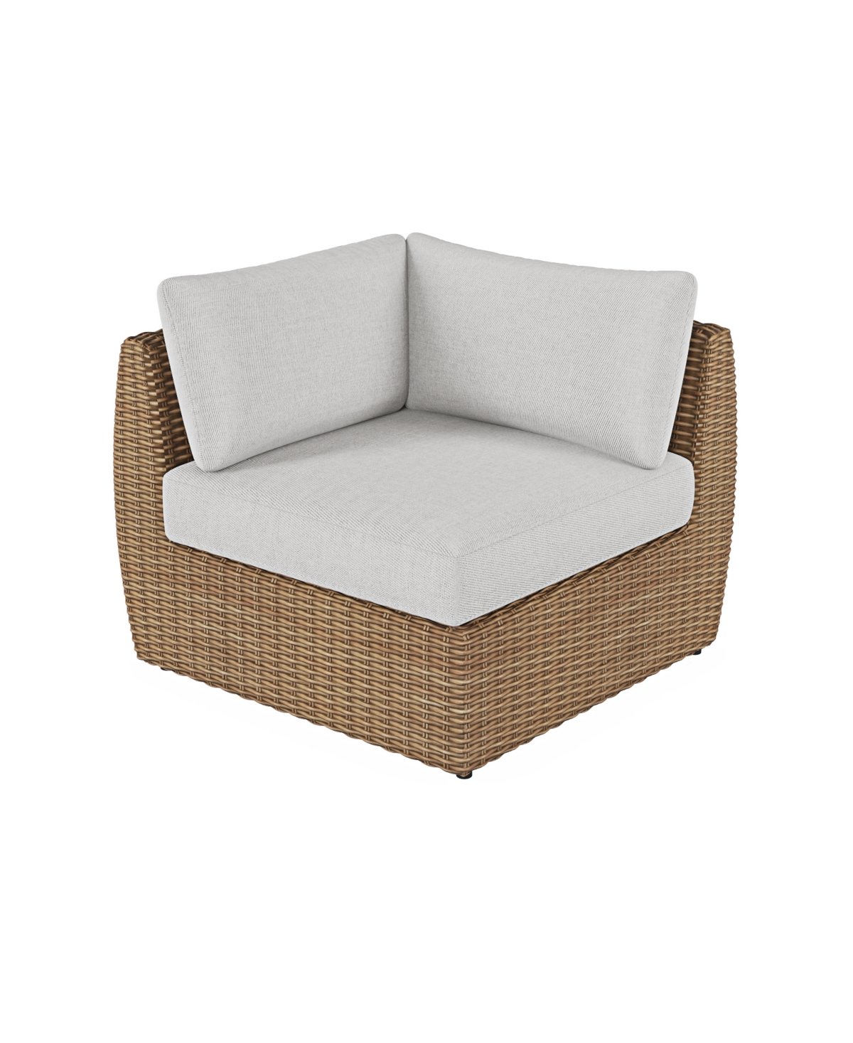 Click here for Sculptura 36 Aluminum Outdoor Corner Club Chair  C... prices