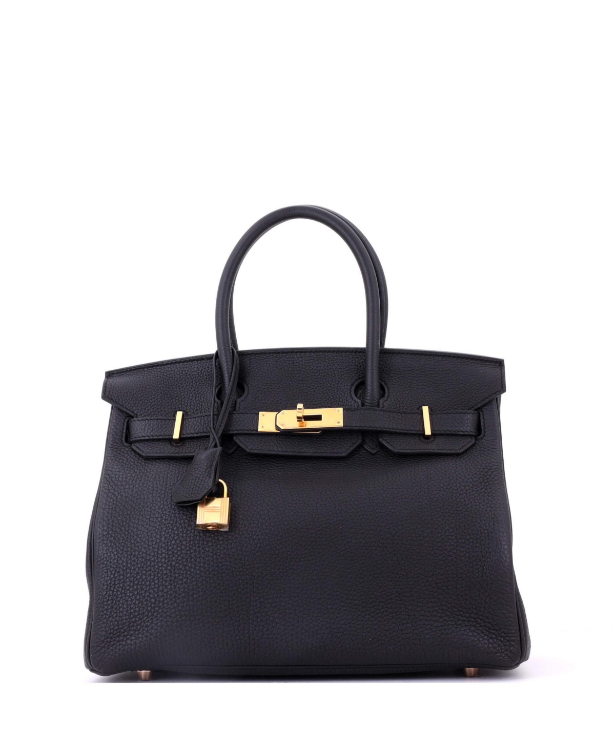 Click here for Pre-Owned HERMES Birkin 30 Handbag Black Togo with... prices