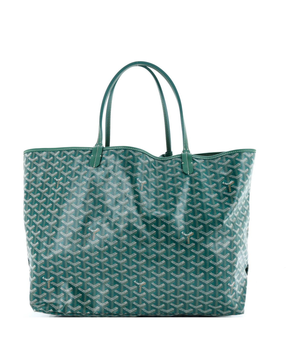 Click here for Pre-Owned Goyard Gm Saint Louis Tote Coated Canvas... prices