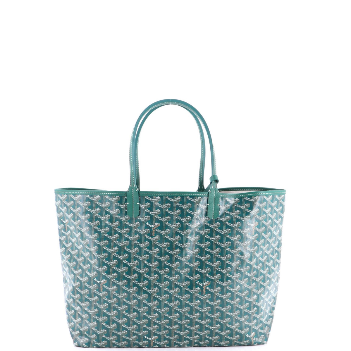 Click here for Pre-Owned Goyard Pm Saint Louis Tote Coated Canvas... prices