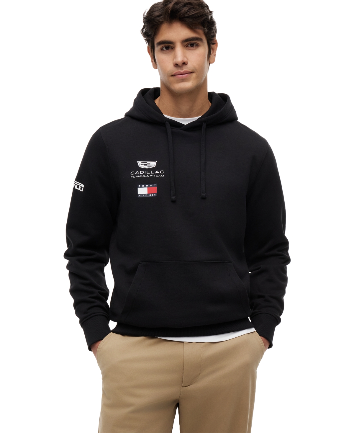 Click here for Tommy Hilfiger Mens Replica Graphic Hoodie - Black prices