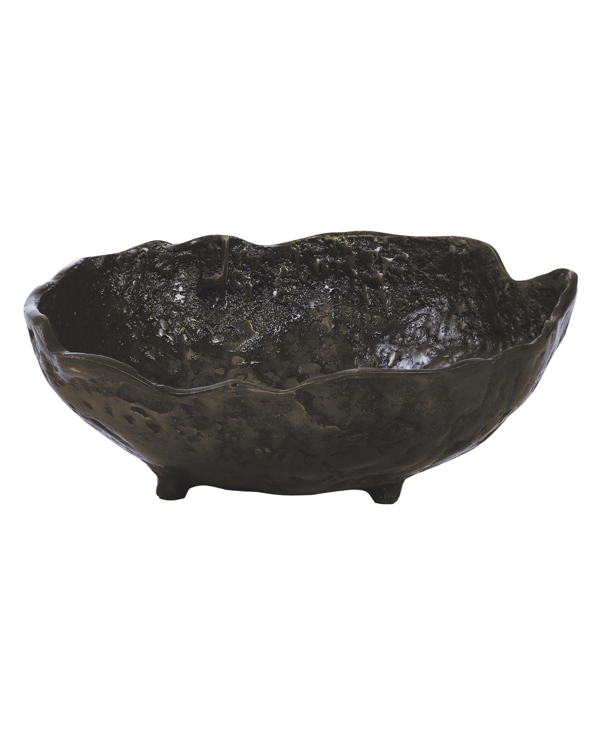 Click here for Ren Wil Sparta Large Footed Bowl - Black Antique F... prices