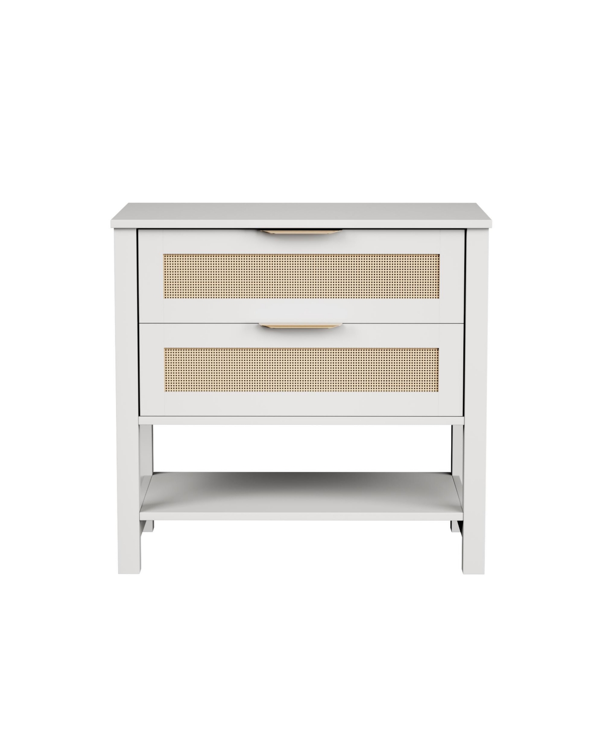 Click here for Rainsken Rattan Nightstand - Bedside Table with 2... prices