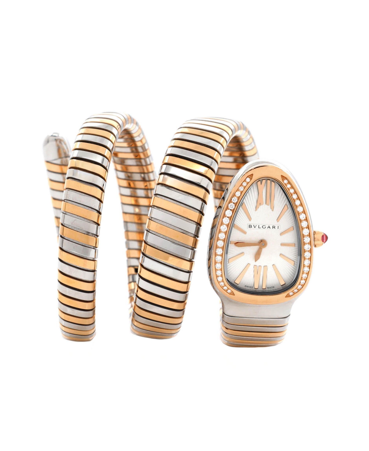 Click here for Pre-Owned Bvlgari Serpenti Tubogas Double Spiral Q... prices