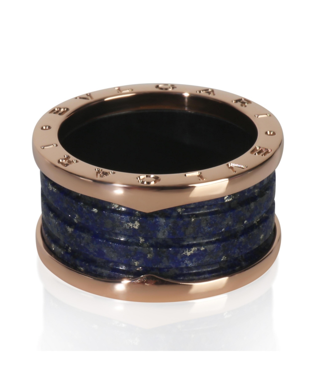 Click here for Bvlgari Rose Gold Lapis B.zero1 Ring - Gold prices