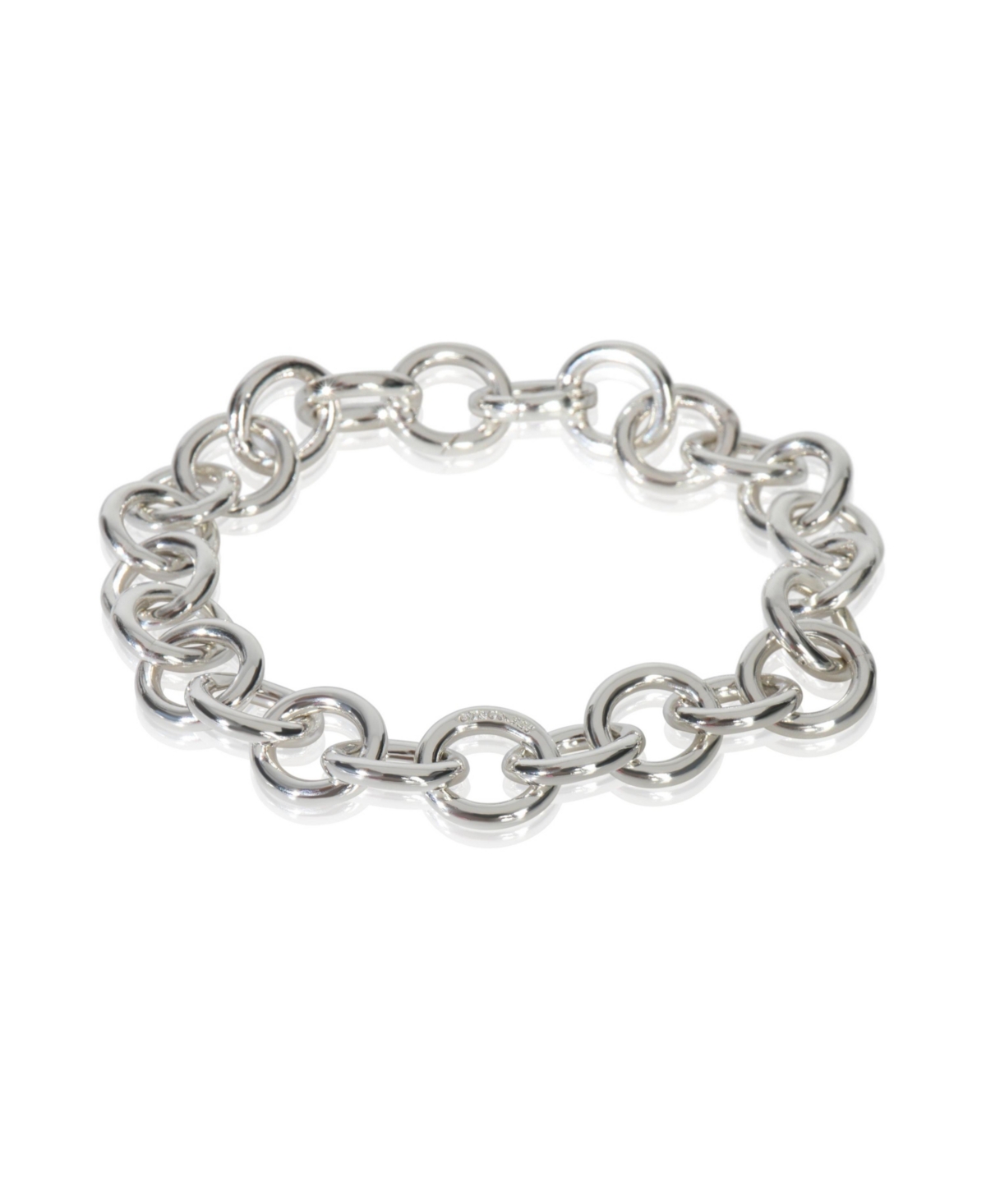 Click here for Tiffany & Co. Sterling Silver Round Link Clasping... prices