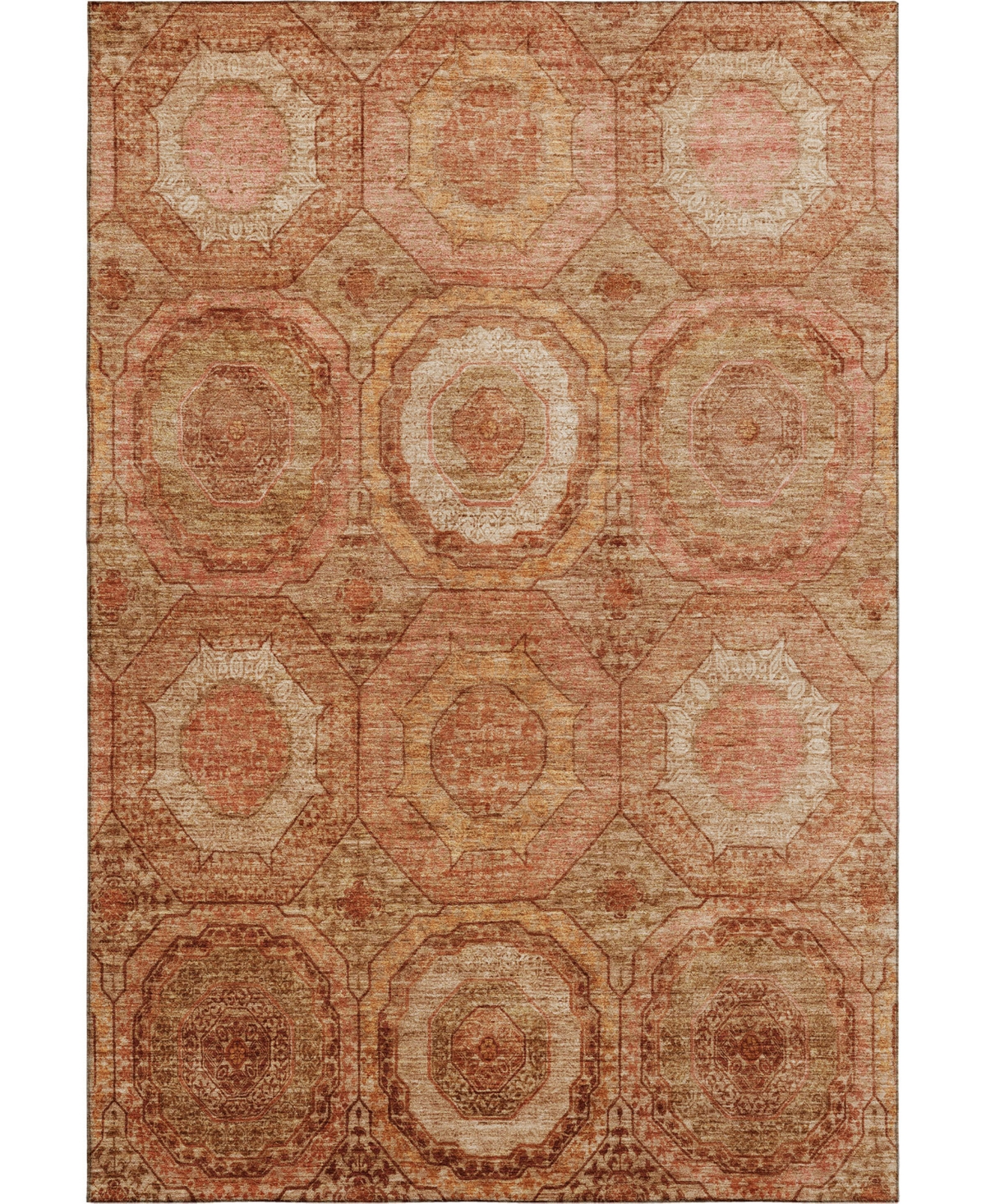 Click here for Addison Mayfield AMF2050 9x12 Area Rug - Orange prices