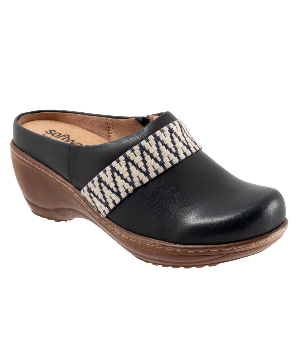 Click here for Softwalk Womens Marion Clog - Navy prices