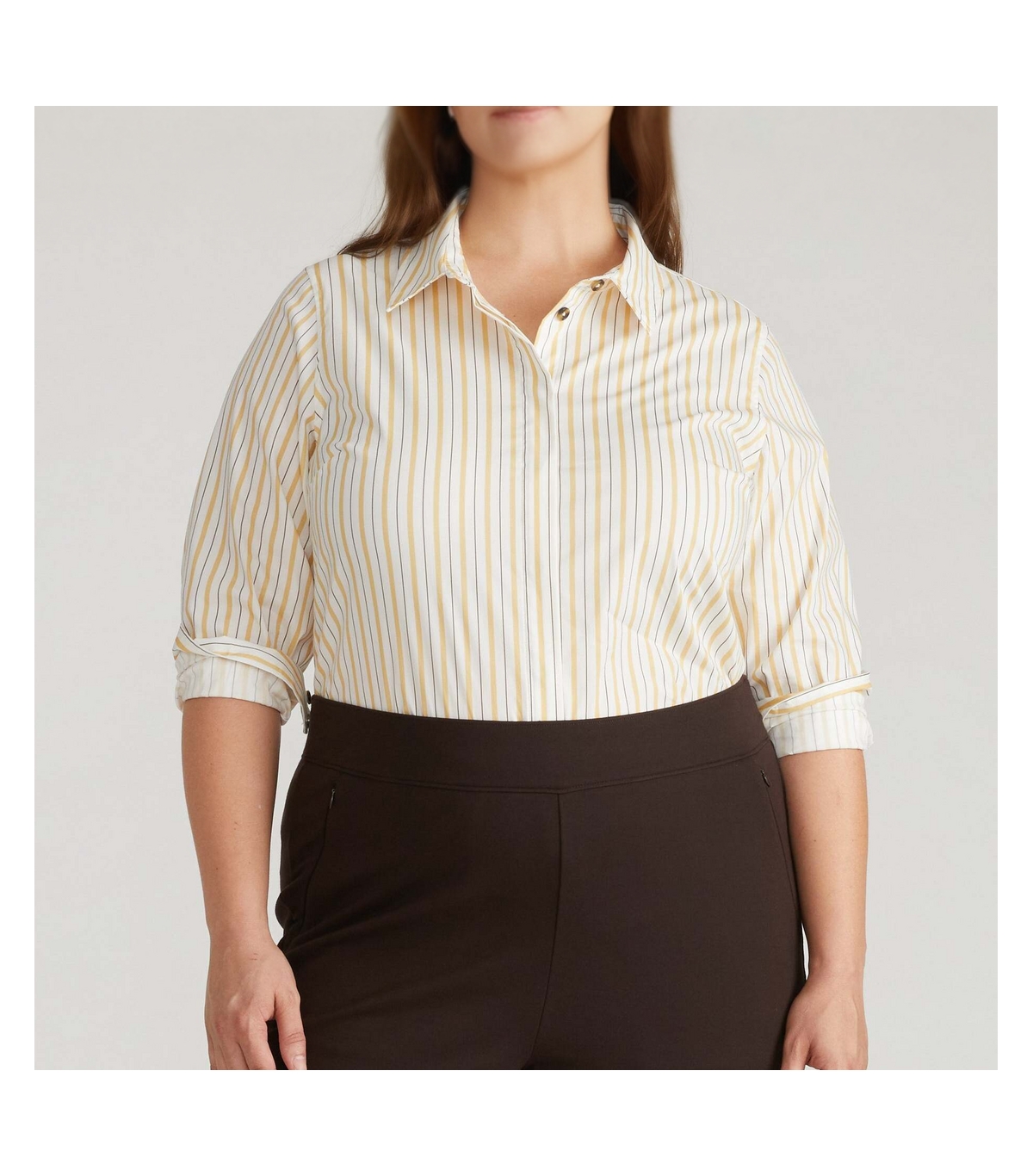 Click here for Universal Standard Plus Size Elbe Stretch Poplin S... prices