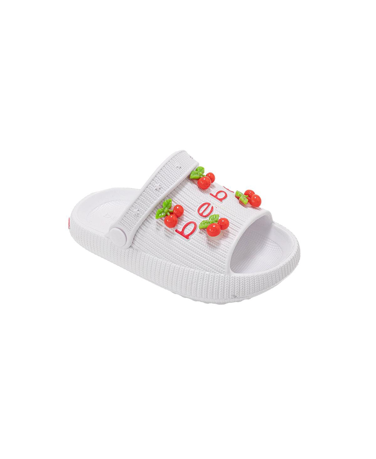 Click here for Bebe Little Girls Lightweight Eva Slide with Cherr... prices